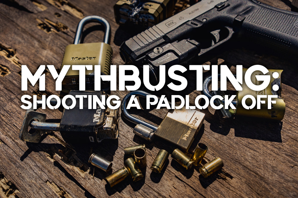 Mythbusting: Does Shooting A Lock Work?